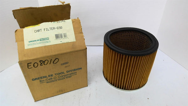 Greenlee 28341 Cart Filter-690 Filter – BME Bearings and Surplus