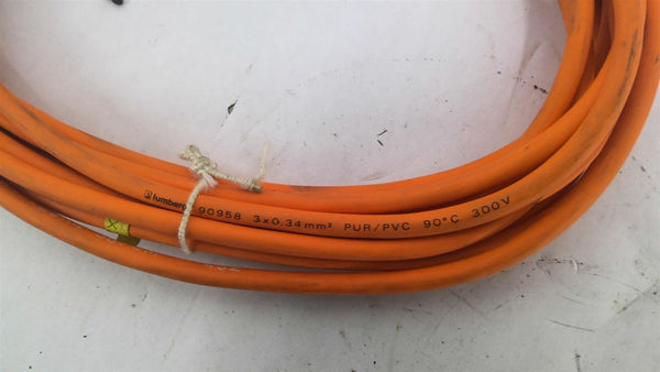Lumberg 90958 3X0.34mm 300V Cable – BME Bearings and Surplus