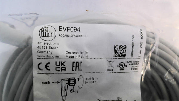 IFM EVF094 Sensor – BME Bearings and Surplus