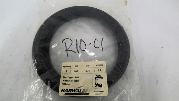 HARWAL 140X170X12 Oil Seals Pack Of 2 – BME Bearings and Surplus