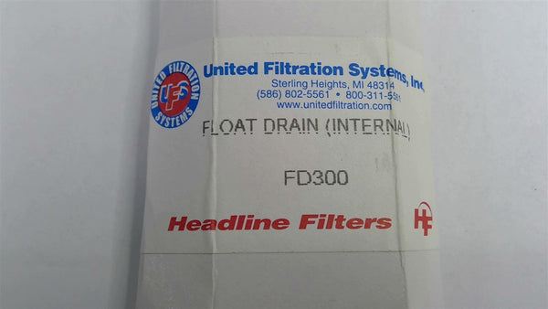 United Filtration System FD300 Internal Float Drain – BME Bearings and ...