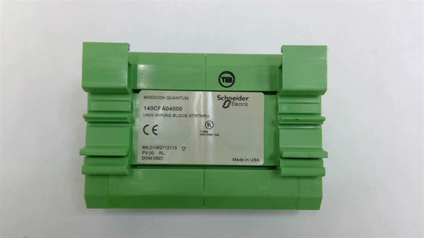 Schneider 140CFA04000 Universal Wiring Block – BME Bearings and Surplus