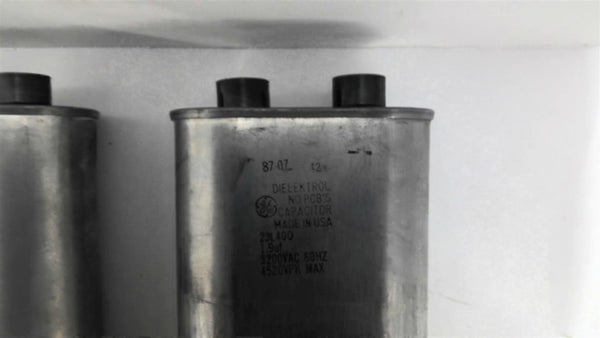 Dielektron Capacitor 1.9Uf 3200VAC 60Hz Lot Of 2 – BME Bearings and Surplus