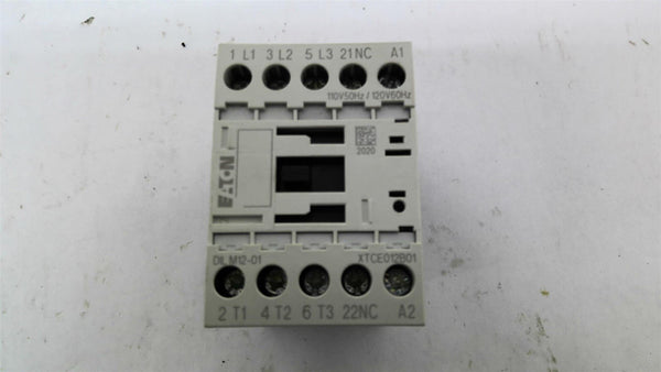 Eaton XTCE012B01 Contactor 460 Volt 10 HP 120 Volt Coil – BME Bearings ...