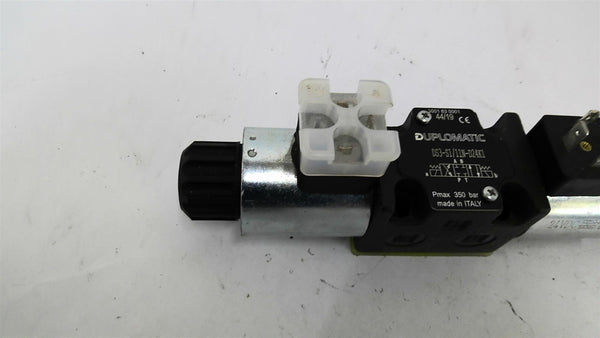 Duplomatic DS3-S1/11N-D24K1 Solenoid Valve 350 Bar – BME Bearings and ...