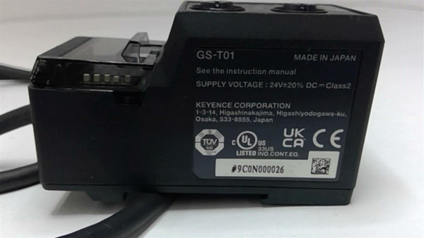 Keyence GS-T01 Sensor 24 Vdc – BME Bearings and Surplus