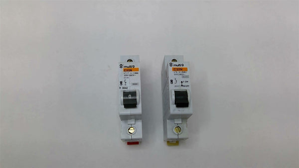 Merlin Gerin C32N multi 9 Circuit Breaker 15 and 5 Amp Lot of 4 – BME ...