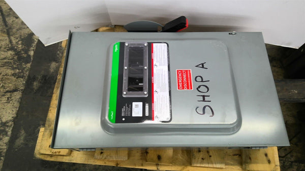Schnieder Electric VHU364R 200A Heavy Safety Switch 600 V AC/DC Voltag ...
