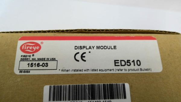 Fireye ED510 Display Module – BME Bearings and Surplus