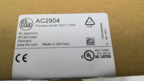 IFM AC2904 Process Line Module – BME Bearings and Surplus