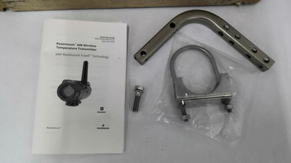 Emerson Rosemount 6.48DX1E1I5WA3WK1M5 648 Wireless Temperature Transmi ...