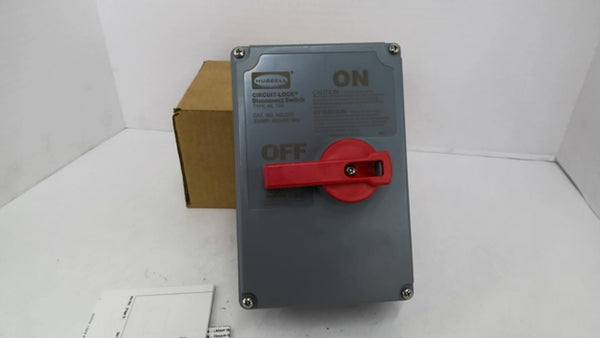 Hubbell HBLDS3RS Circuit Lock Disconnect Switch 12K 30AMP – BME ...