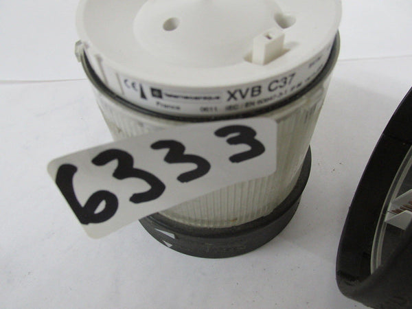2 Telemecanique Stack Light Xvbc37 1 Base Unit & Cover Cap Xvbc21 12 ...