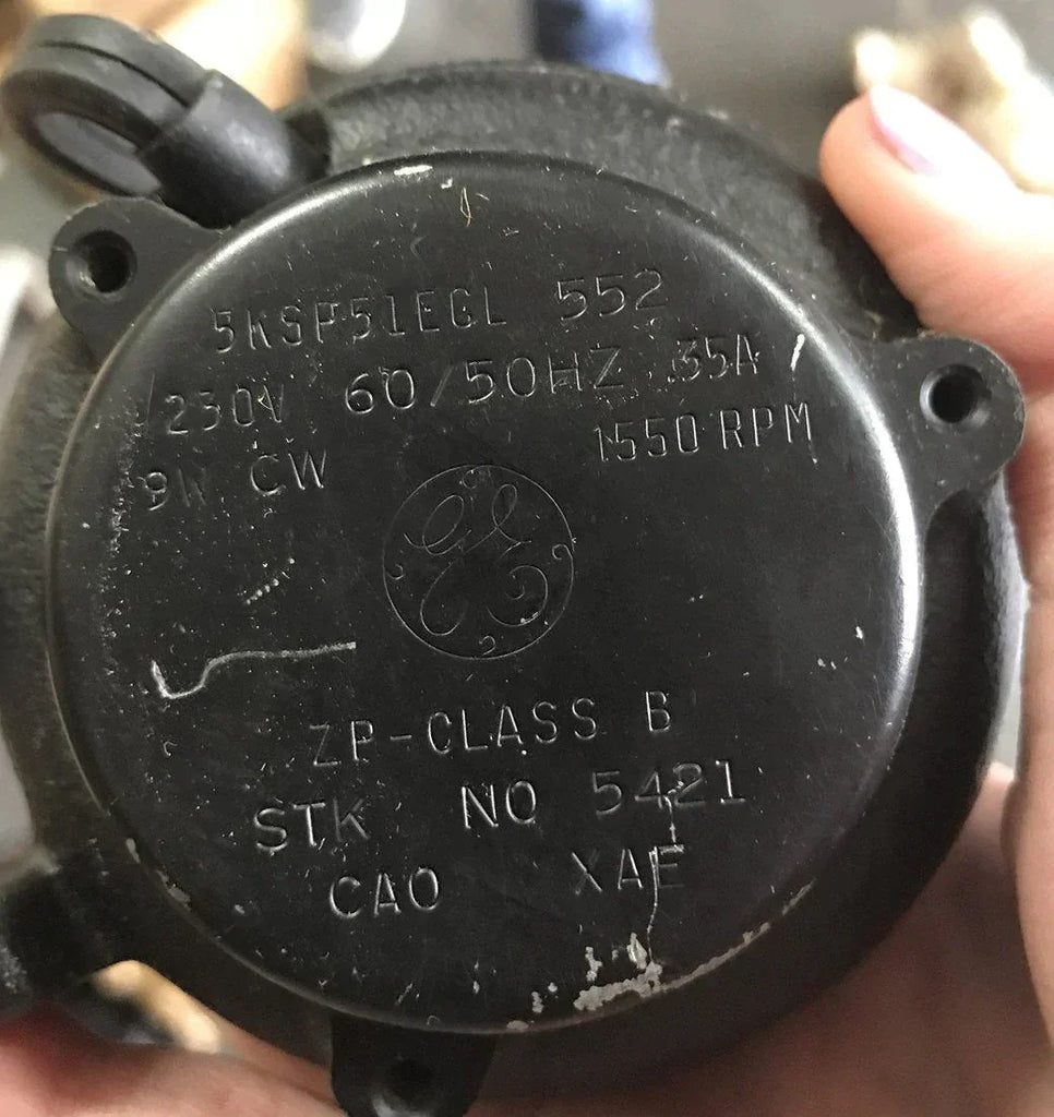 GENERAL ELECTRIC 5KSP51ECL 230V 60/50HZ .35A – BME Bearings and Surplus