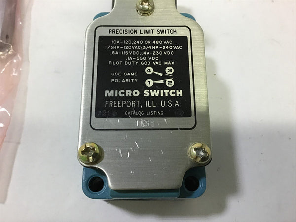 MICRO SWITCH 10 AMP 240 VOLT PRECISION LIMIT SWITCH – BME Bearings and ...