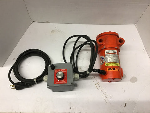 Vibco SCR-200 Vibrator 115 Volts Single Phase 2.6 Amps 0-4000 Rpm – BME ...