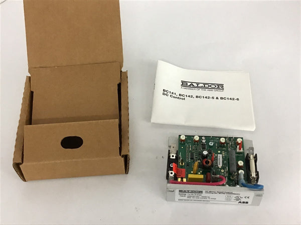 Baldor BC142 DC Motor Speed Control 1 1/2 HP 8 Amps 208/230 Vac – BME ...