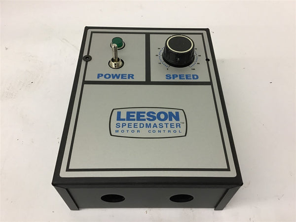 Leeson 174307.00 Speedmaster Adjustable Speed Motor Control 115 Volts ...