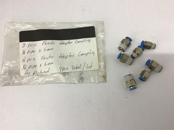 Festo Adaptor Coupling Assorted Sizes – BME Bearings and Surplus