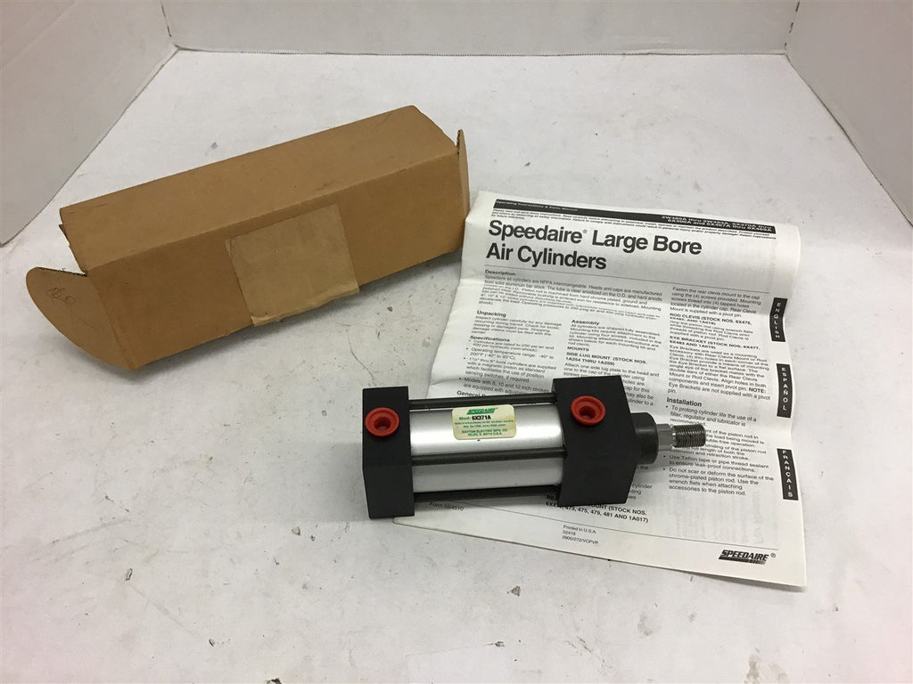 Speedaire 6X371A Pneumatic Cylinder – BME Bearings and Surplus