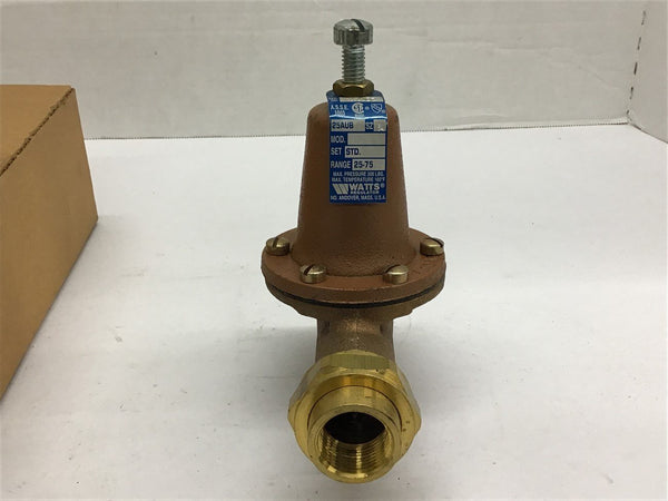 Watts EDP# 0069710 Water Pressure Reducing Valve 25-75 PSI – BME ...