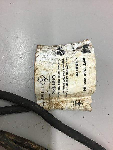 Centripro 10PMD1WP 10 FT Long 120 Volt Float Switch – BME Bearings and ...