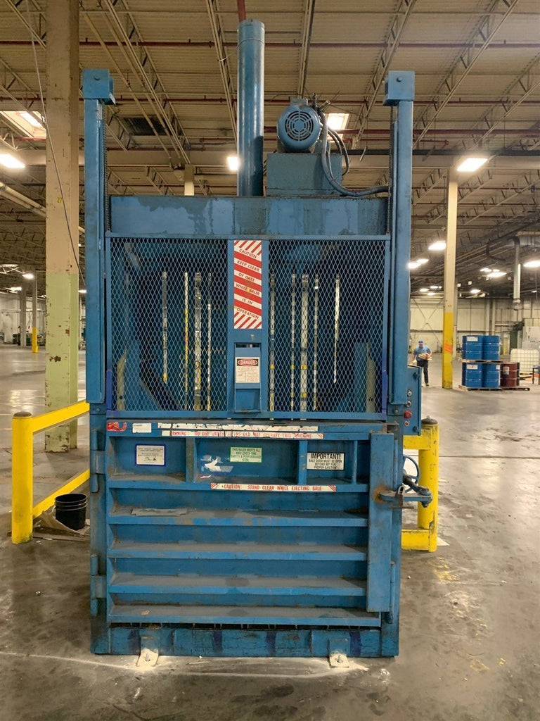 C and M Company 60 HD Vertical Baler Compactors 10 HP 3 Phase 460 Volt ...