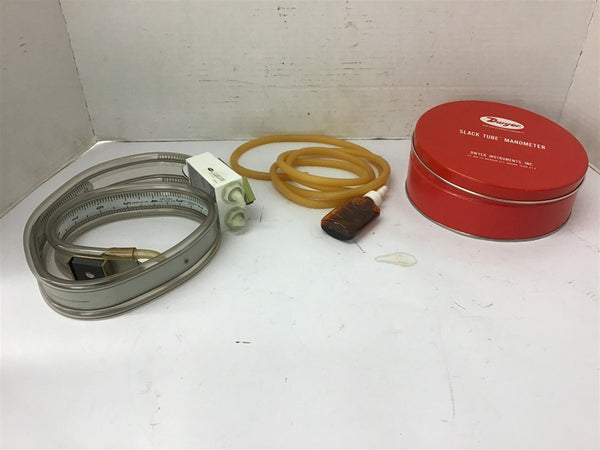 Dwyer Series 1211-24 Slack Tube Manometer – BME Bearings and Surplus