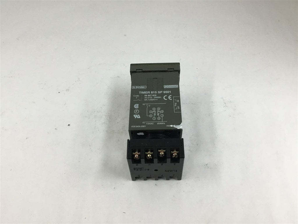 Syrelec Timer 815 SP 9501 & Omron P3G-08 Timer Socket – BME Bearings ...