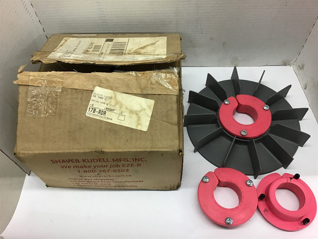 Shaver Kudell 29844-2 EZE-Flatback Fan & EZE-Hub – BME Bearings and Surplus