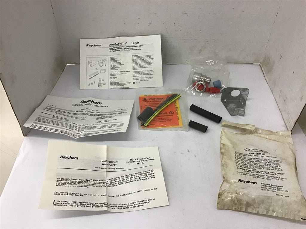 Raychem HeatSystems H900 WinterGard Power Connection Kit – BME Bearings ...