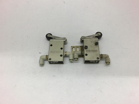 SMC VM4 Mechanical Valve 1/8"NPT Lot of 2 – BME Bearings and Surplus