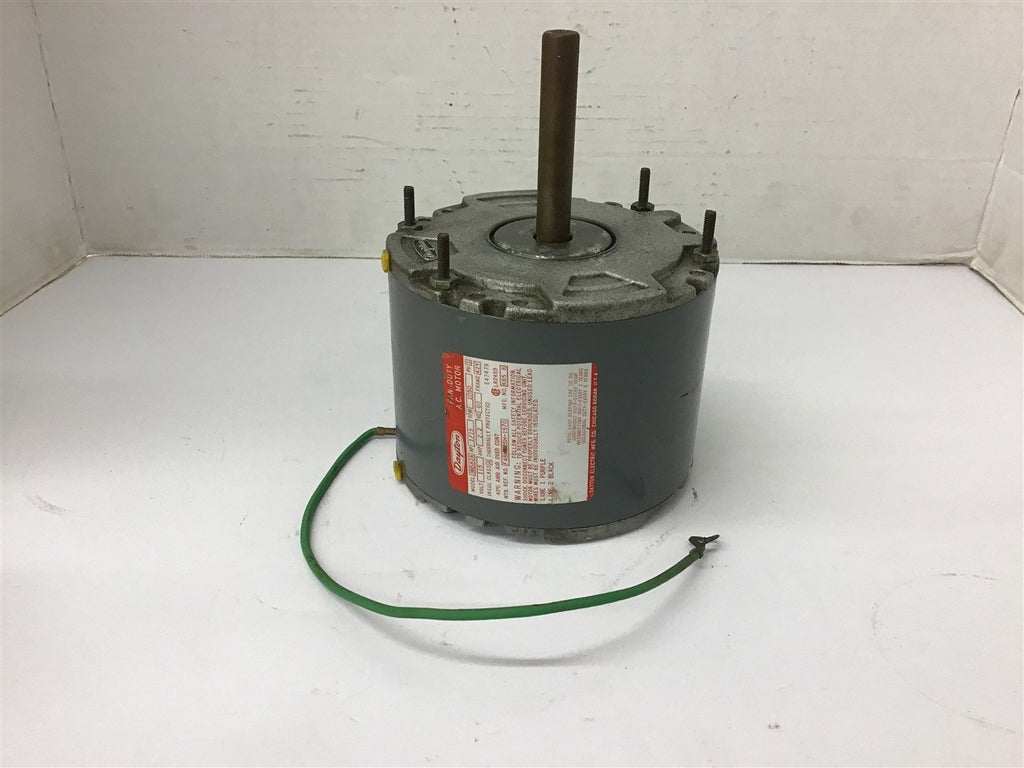 Dayton 3M582A 1/15 HP Fan Motor 115 Volts 1050 Rpm 42Y Frame – BME ...