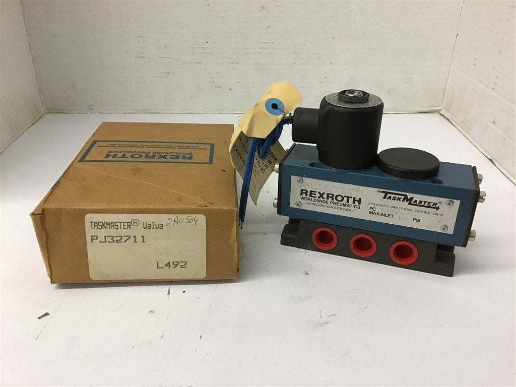 Rexroth TaskMaster PJ32711 Valve 150 PSI – BME Bearings and Surplus