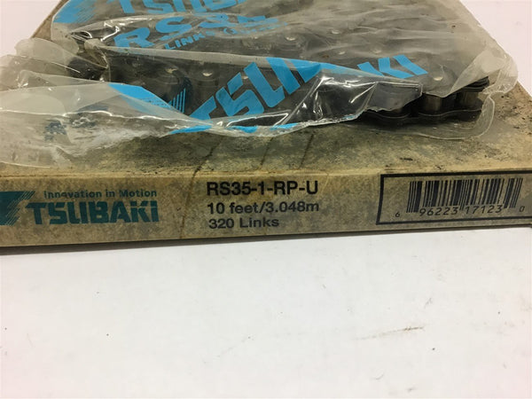 Tsubaki RS35-1RP-U 10 FT Roller Chain – BME Bearings and Surplus