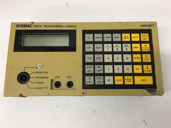 Omron Sysmac PRO16 Programming Console – BME Bearings and Surplus
