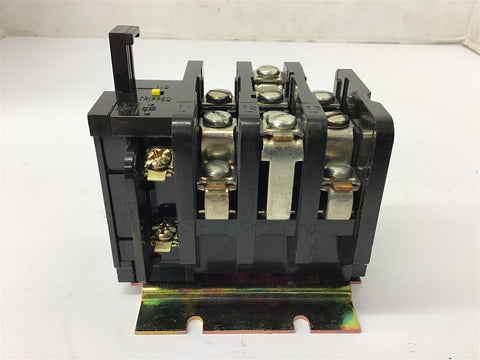 GE Overload Relay CR324C310A Nema Size 1 3 Leg Block Manual Reset Only ...