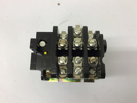 GE Overload Relay CR324C310A Nema Size 1 3 Leg Block Manual Reset Only ...