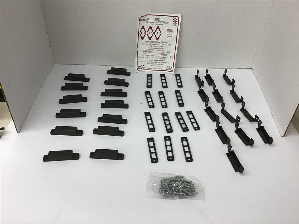George Risk Industries GRI GRI29C Black NO And NC Contacts Lot Of 39 P ...