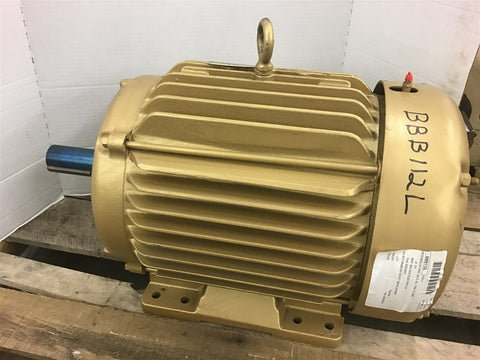 Baldor EM2333T 15 HP AC Motor 230/460 Volts 1800 Rpm 4P 254T Frame ...