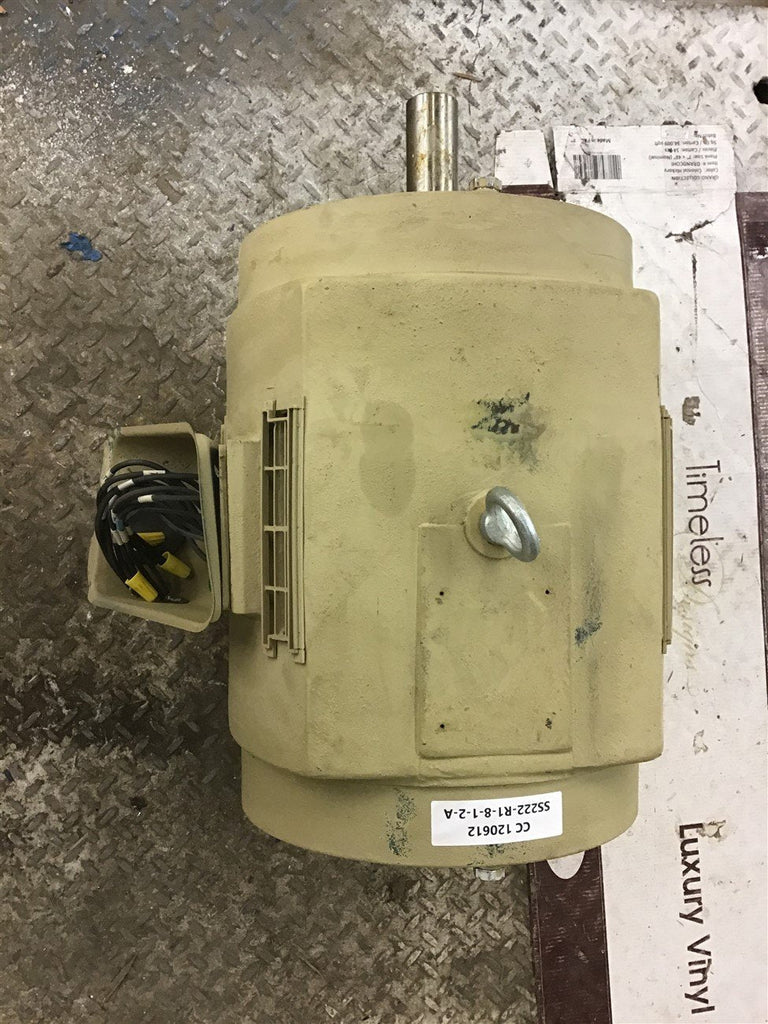 GE 5KS254ATE205A 15 HP AC Motor 230/460 Volt 1800 Rpm 4P 254T Frame ...
