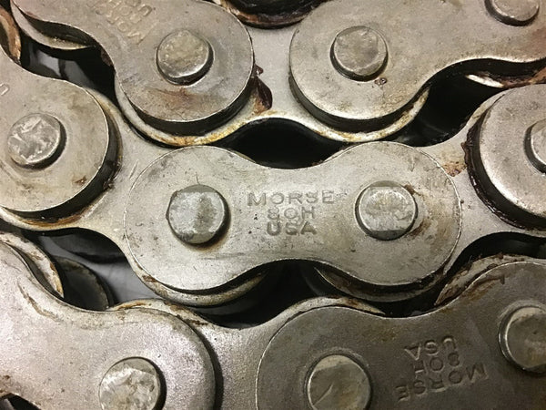 Morse 80H Roller Chain – BME Bearings and Surplus