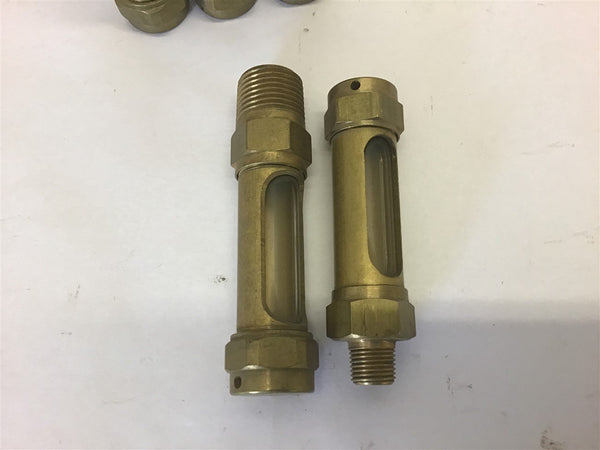 Lube Devices Oil Level Gauge --Assorted Lot of 5 – BME Bearings and Surplus