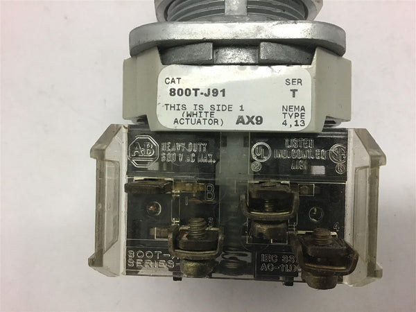 Allen-Bradley 800T-J91 Selector Switch – BME Bearings and Surplus