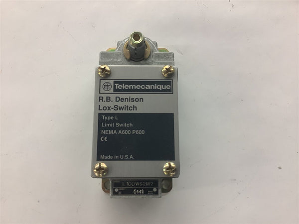Telemecanique L100WS2M2 Lox-Switch Type L Limit Switch – BME Bearings ...