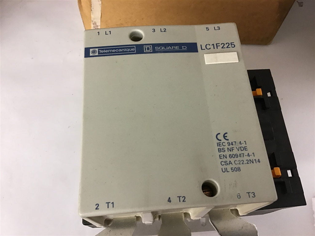Telemecanique LC1F225 Contactor 460 Volt @ 150 HP – BME Bearings and ...