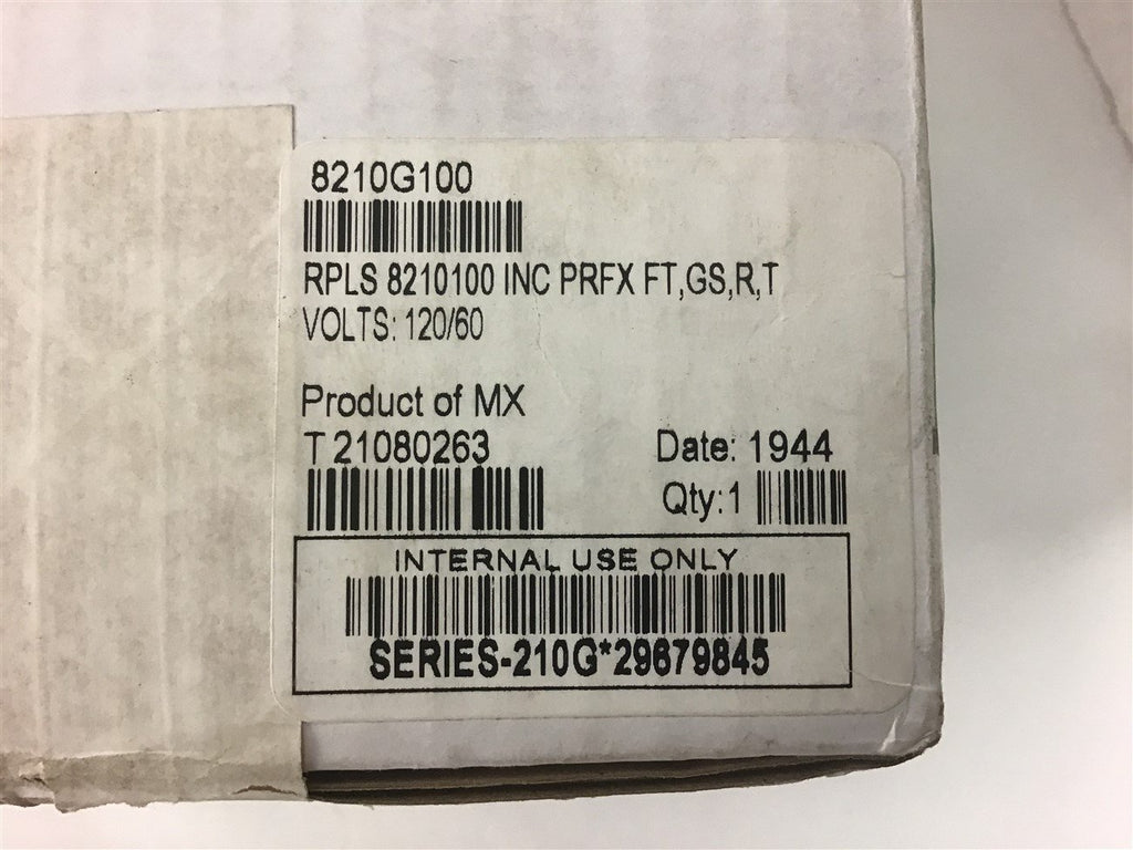 Asco 8210G100 Solenoid Valve 120 Volts – BME Bearings and Surplus