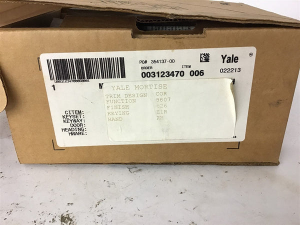 Yale 8800 Series Mortise Lockset – BME Bearings and Surplus