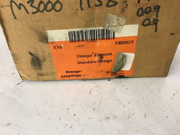 Omega Element E10 Standard Design Coupling – BME Bearings and Surplus
