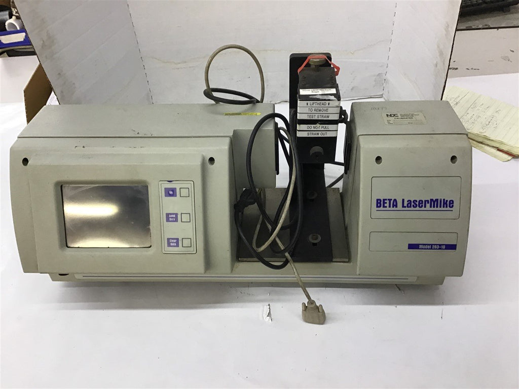 Beta Laser Mike Model 283-10 115V .75A 50/60Hz – BME Bearings and Surplus